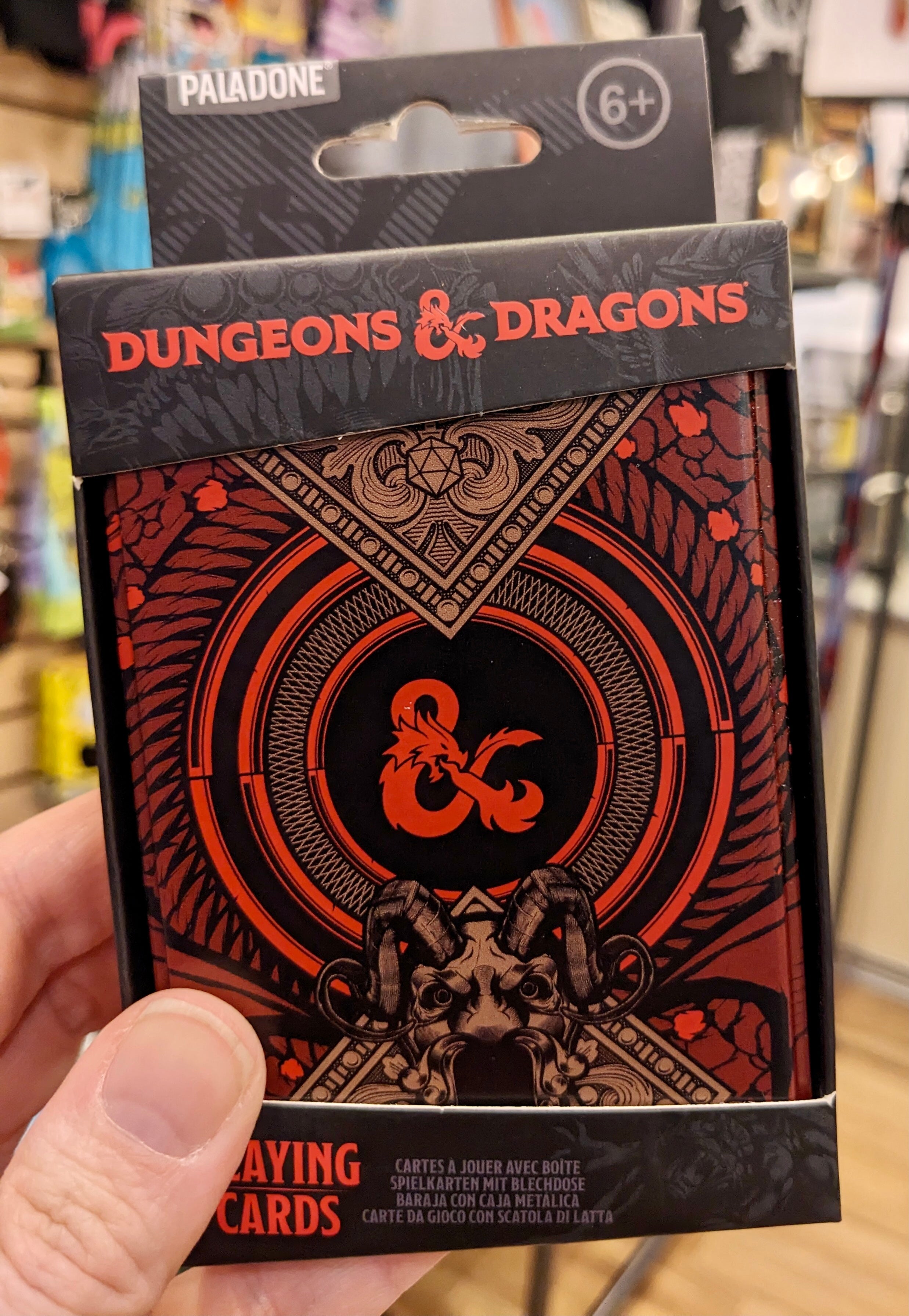 PLDN Dungeons & Dragons Playing Card Tin | Georgie Lou's Retro Candy