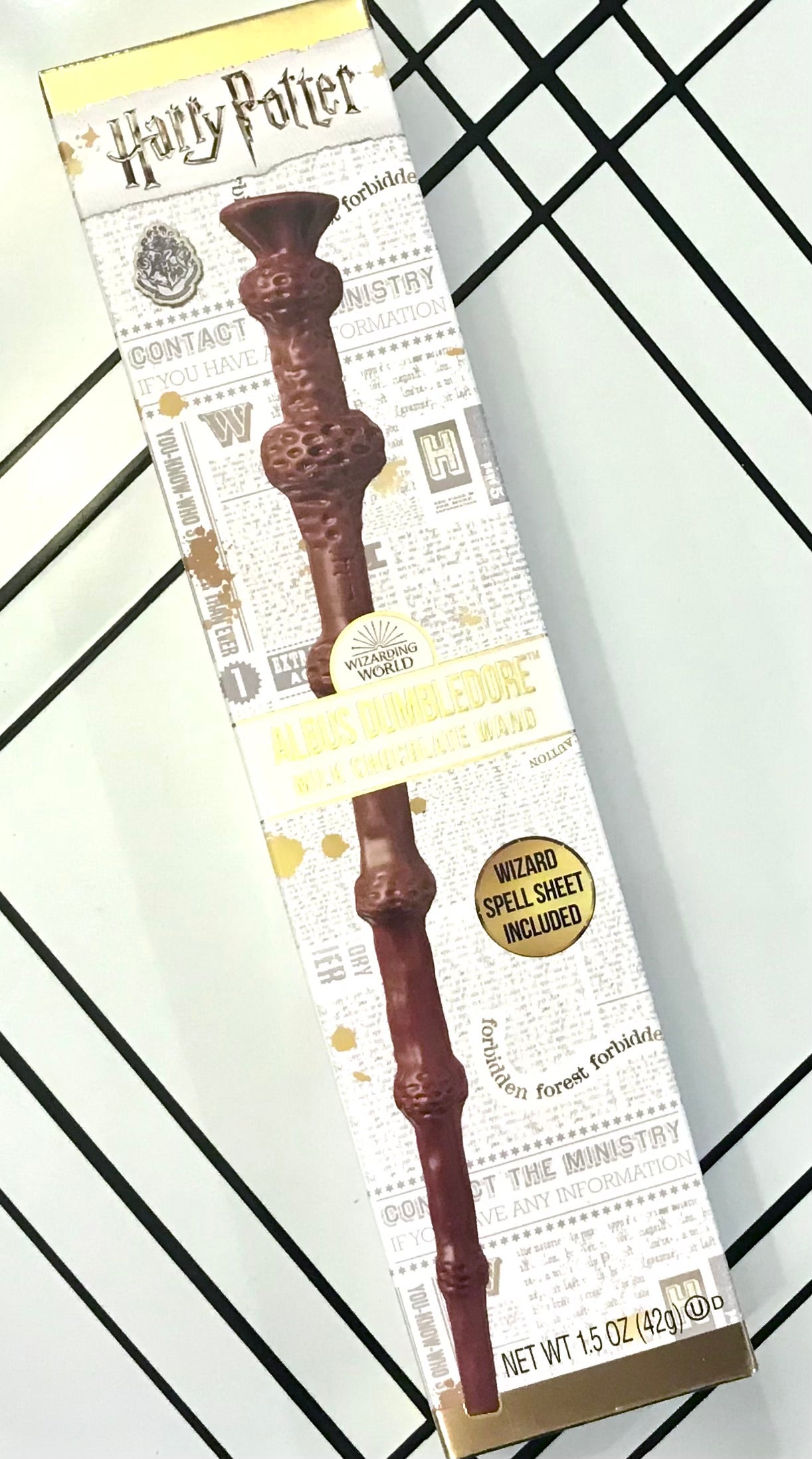 Jelly Belly Harry Potter Albus Dumbledore Chocolate Wand | Georgie Lou ...