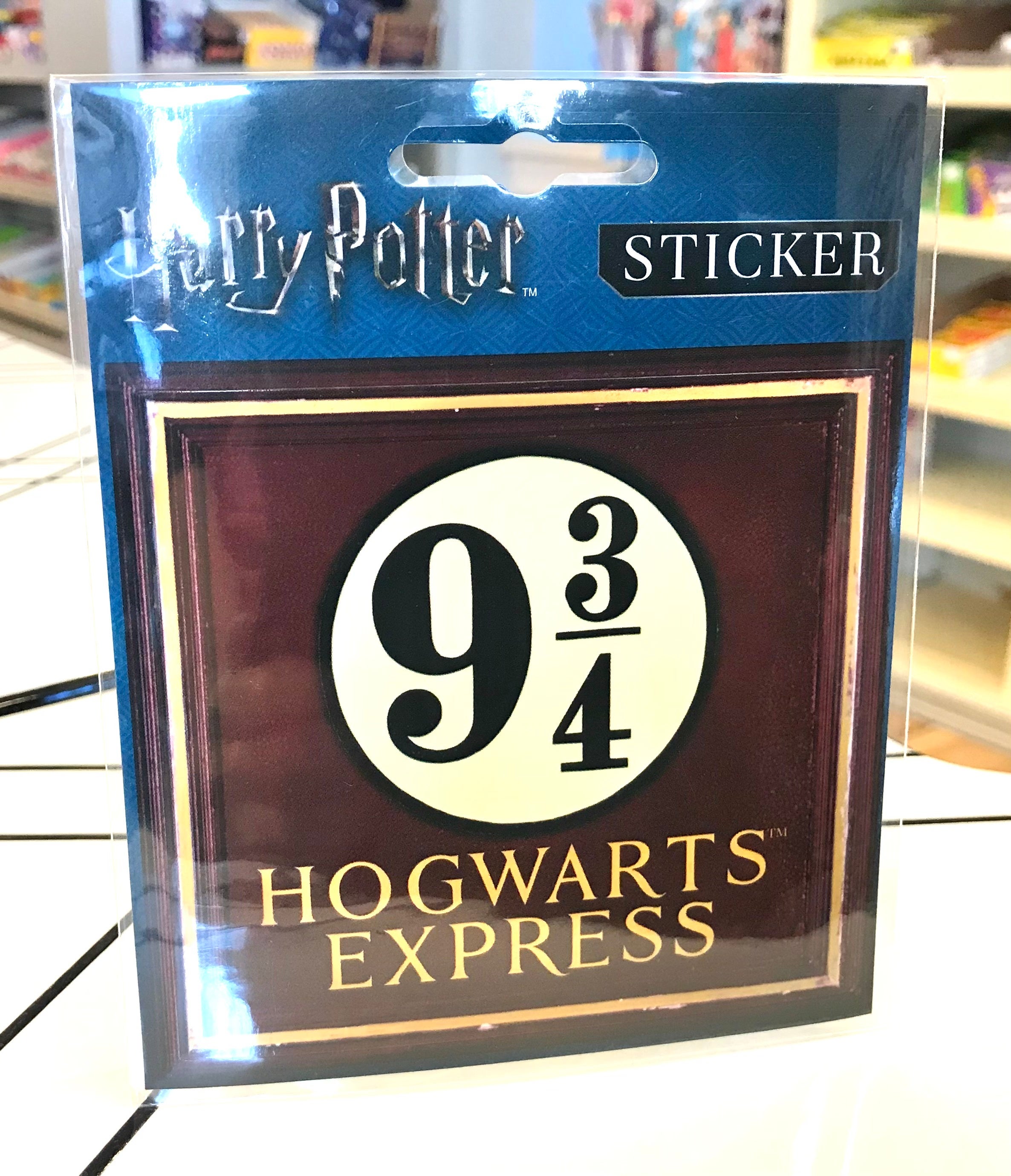 ATA Harry Potter Platform 9 3/4 Hogwarts Express Sticker | Georgie Lou ...
