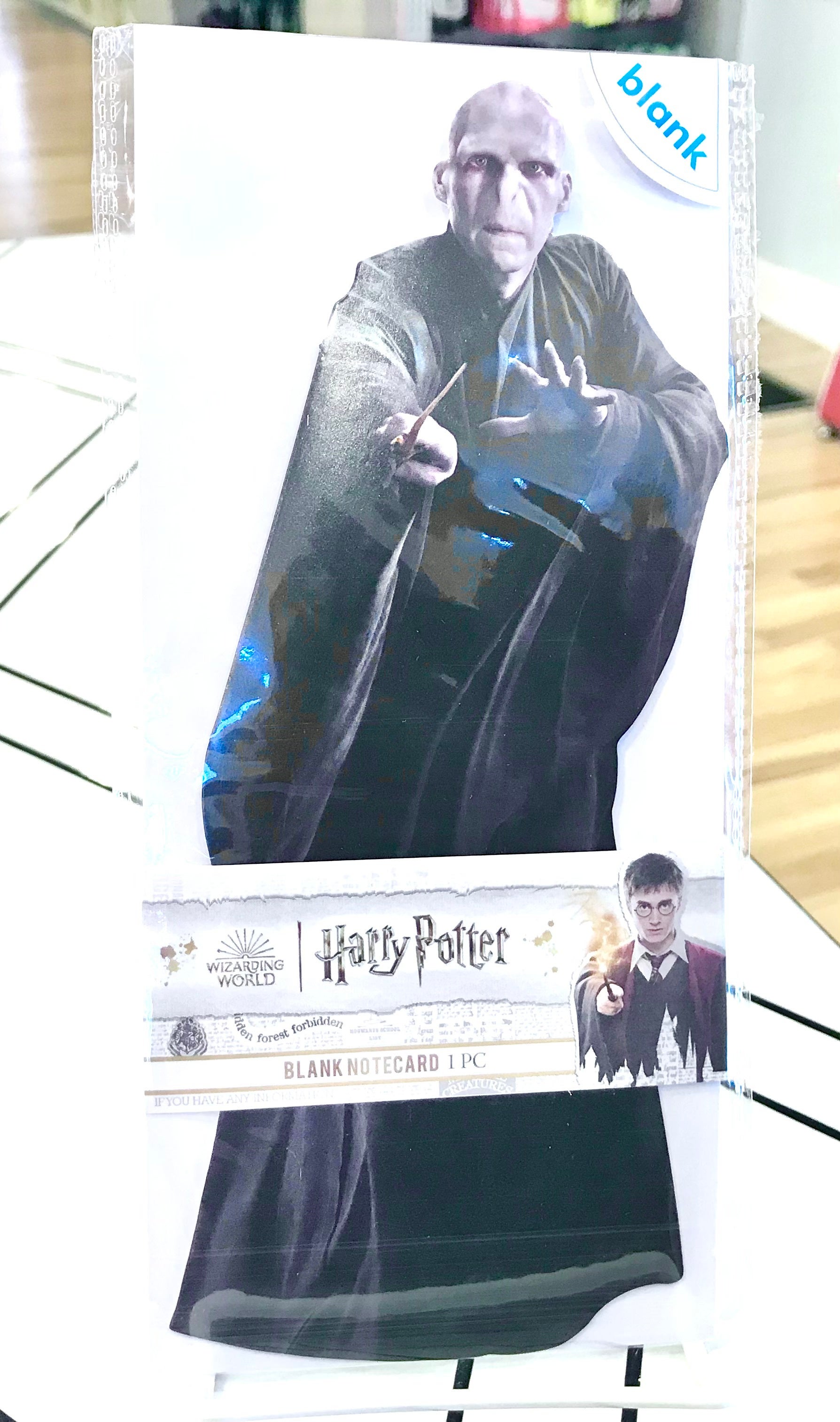 PH Harry Potter Voldemort Blank Card | Georgie Lou's Retro Candy