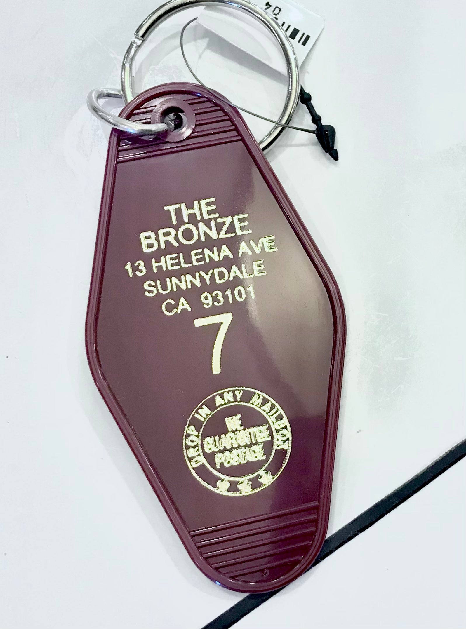 TS Buffy the Vampire Slayer The Bronze Key Fob | Georgie Lou's Retro Candy