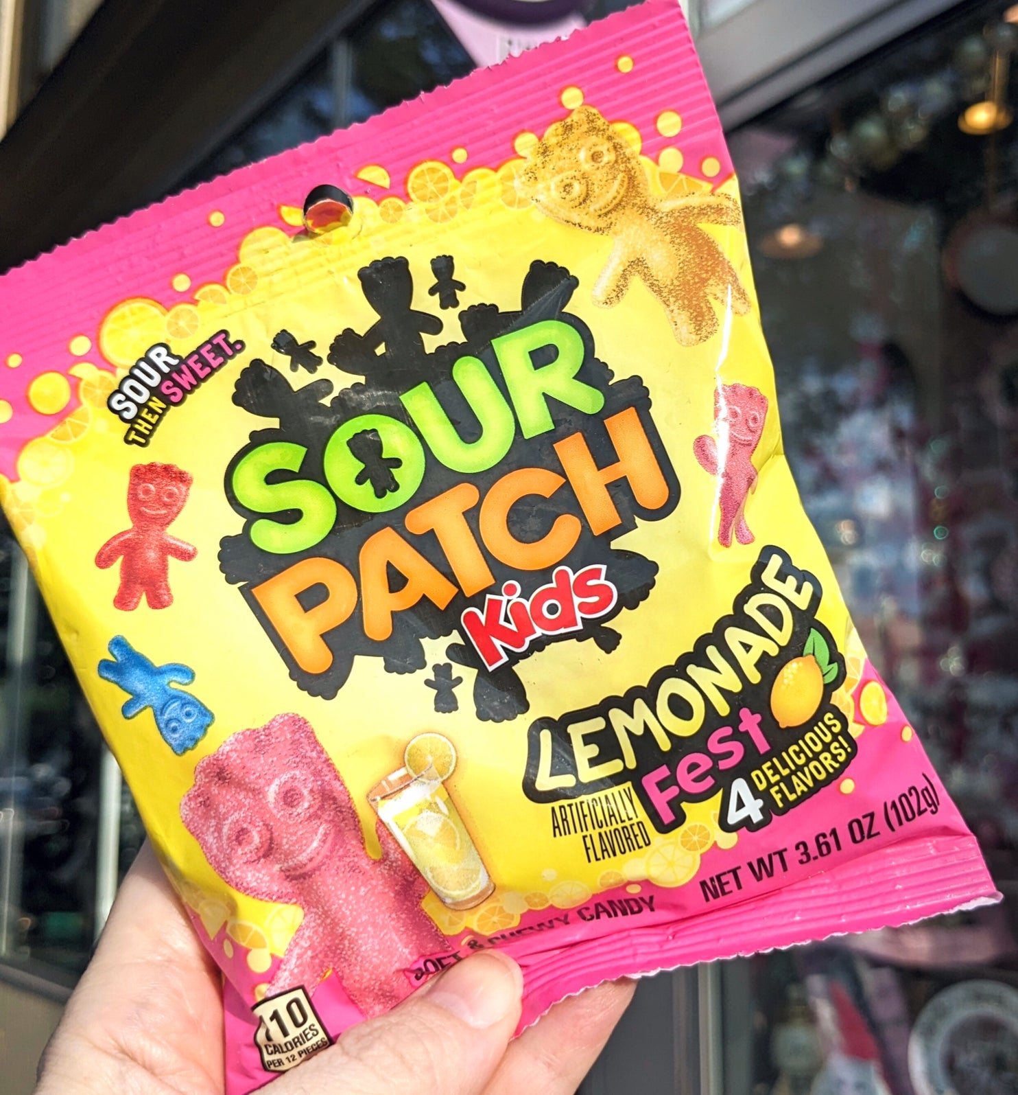 Sour Patch Kids Lemonade Fest Peg Bag | Georgie Lou's Retro Candy