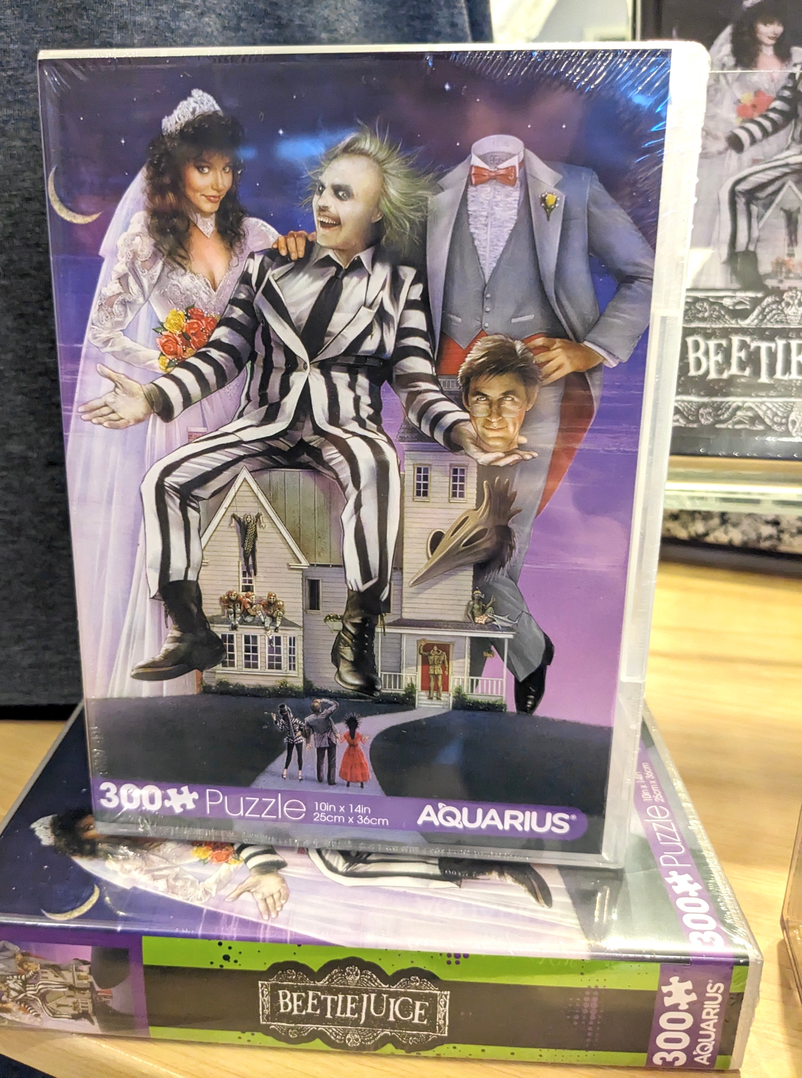 NMR Beetlejuice 300-Piece VHS Puzzle | Georgie Lou's Retro Candy