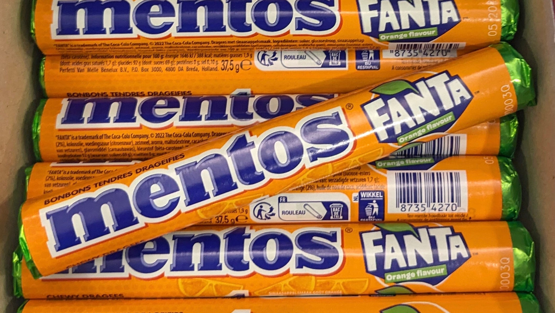 Mentos Fanta Orange--Germany | Georgie Lou's Retro Candy