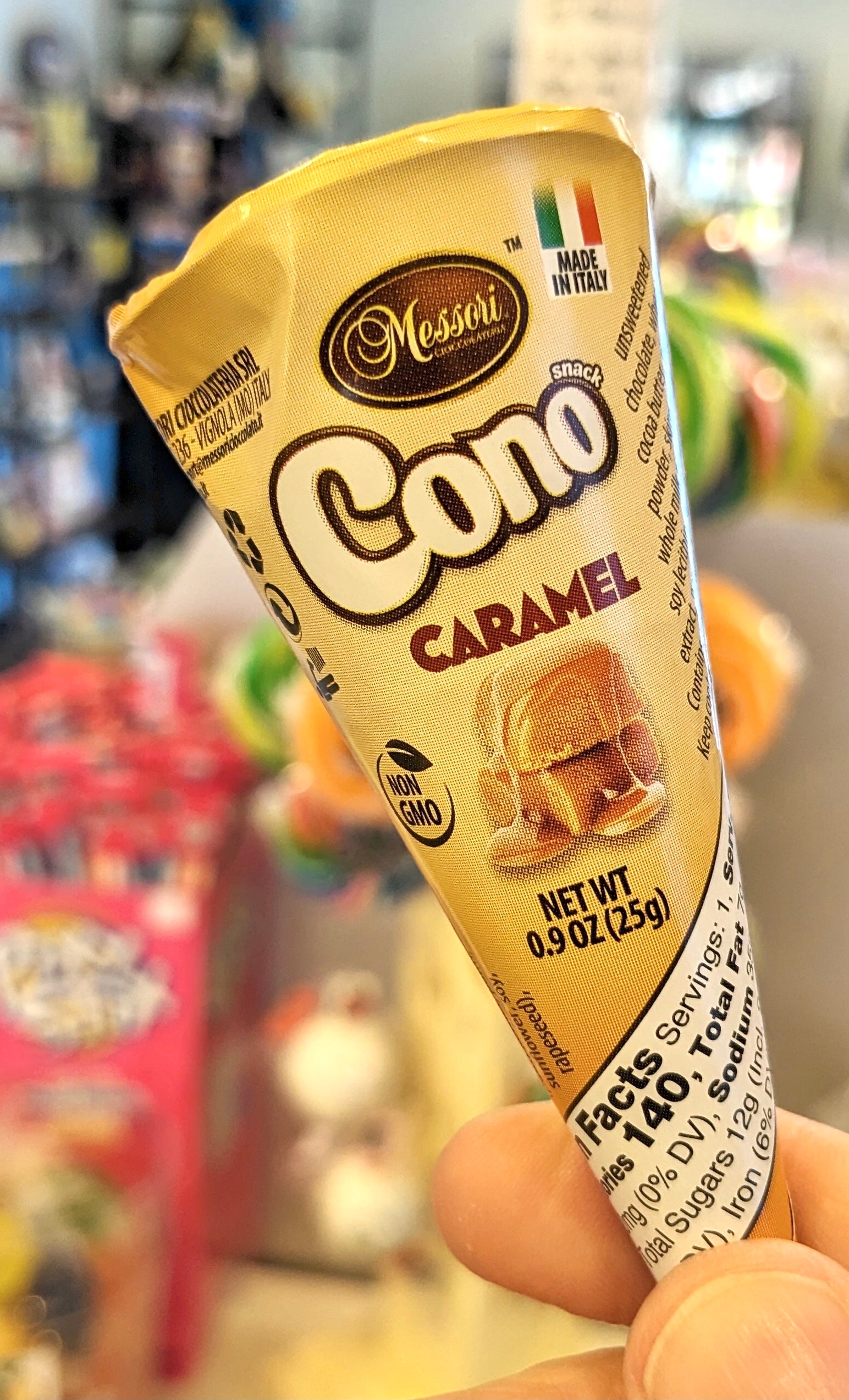 Messori Cono Caramel—Italy | Georgie Lou's Retro Candy