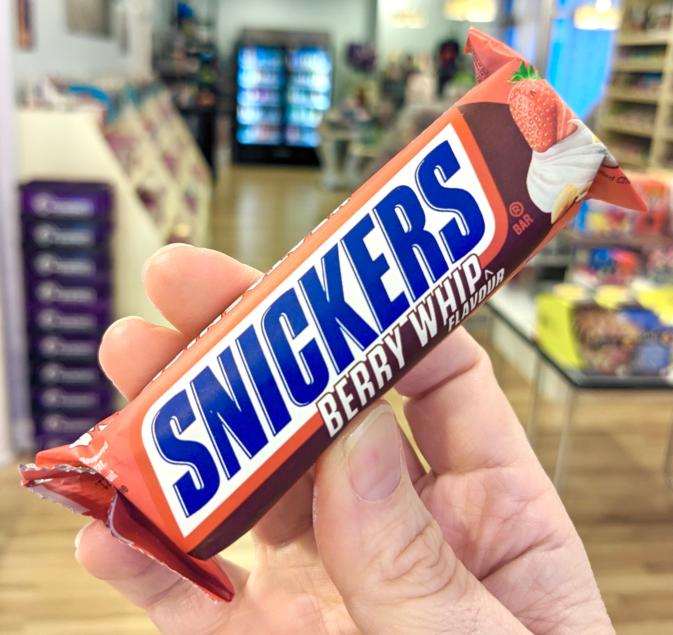 Snickers Berry Whip—India | Georgie Lou's Retro Candy