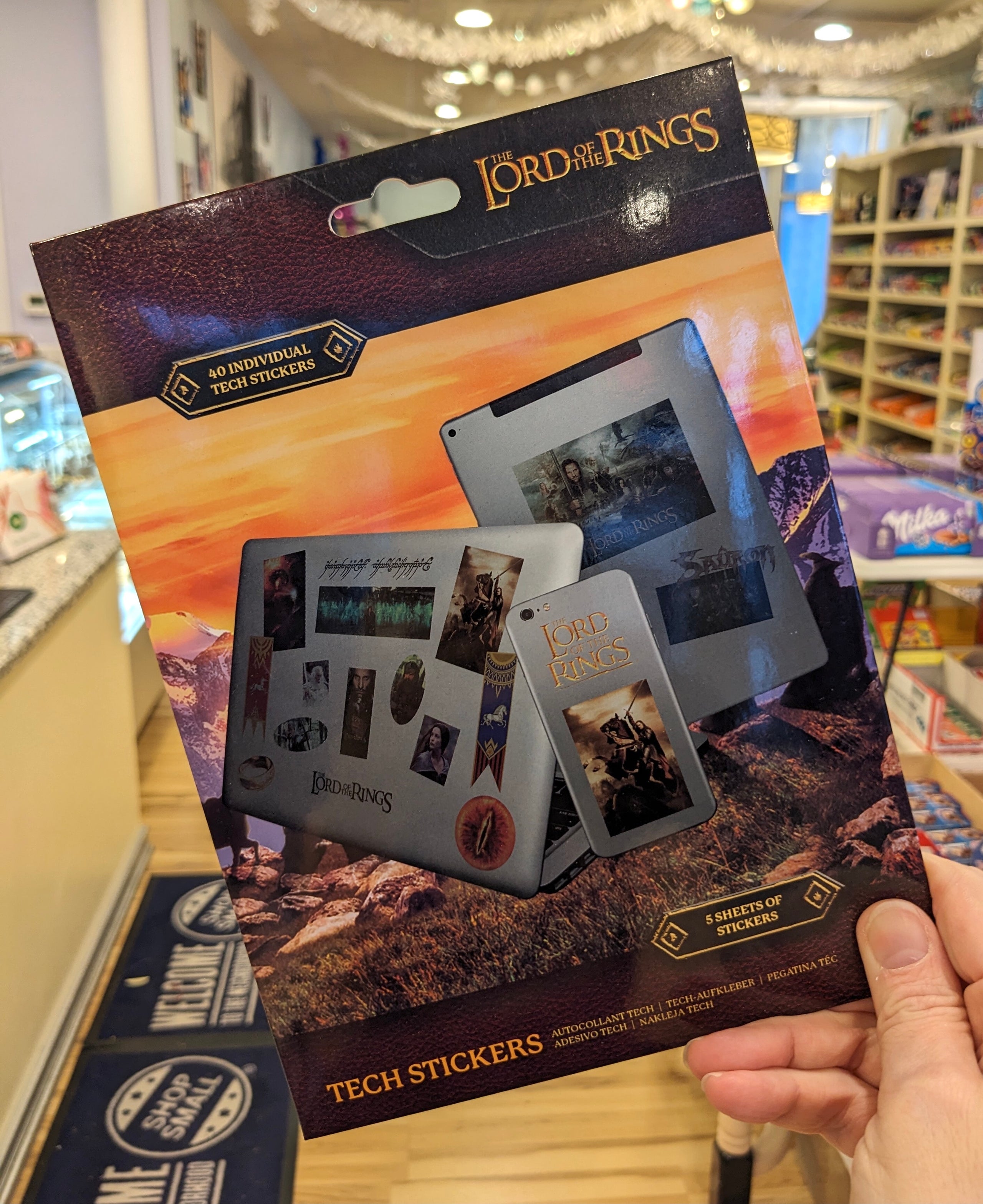 PYR The Lord of the Rings Heroes and Legends Tech Stickers | Georgie ...