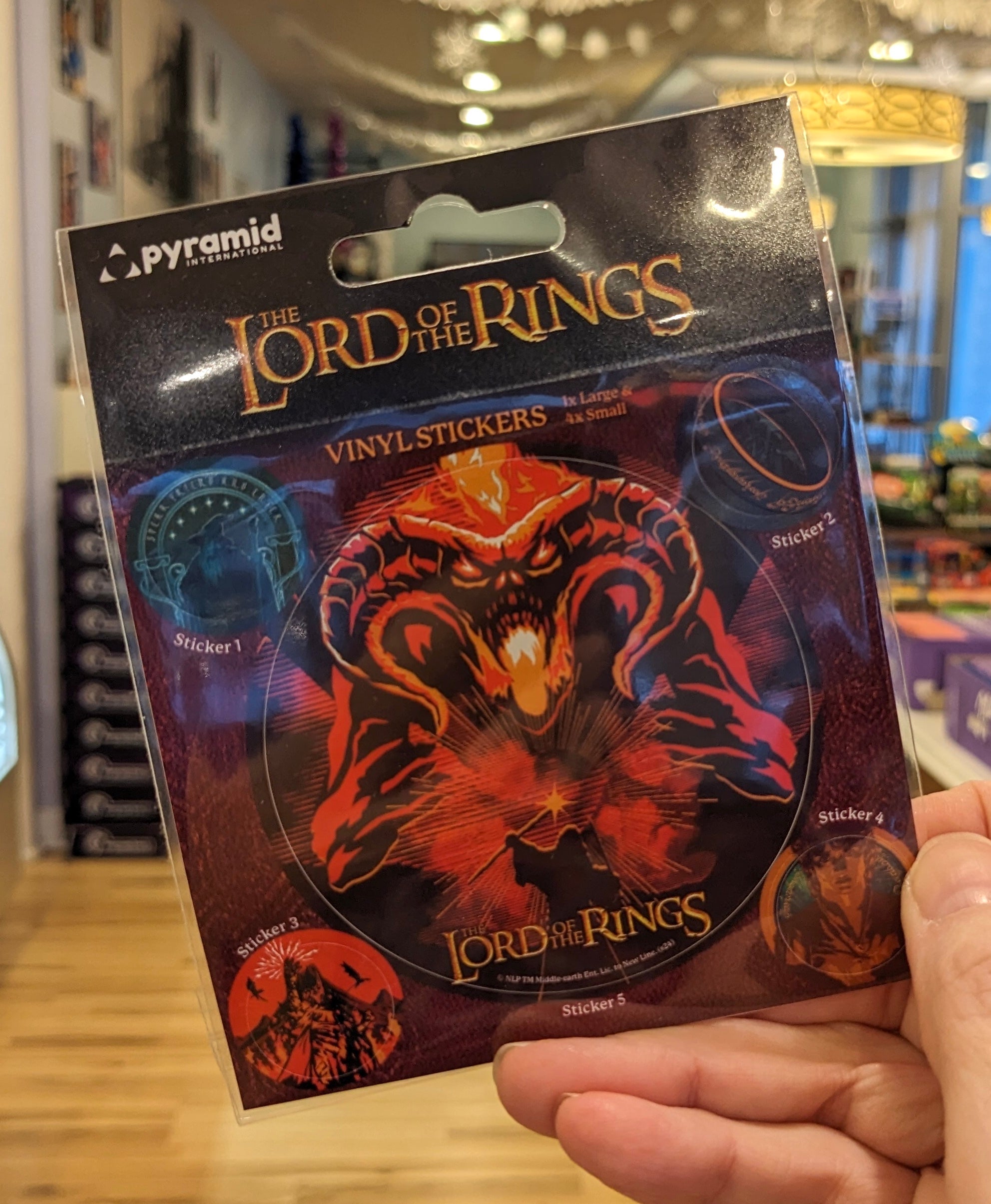 PYR The Lord of the Rings Balrog Stickers | Georgie Lou's Retro Candy