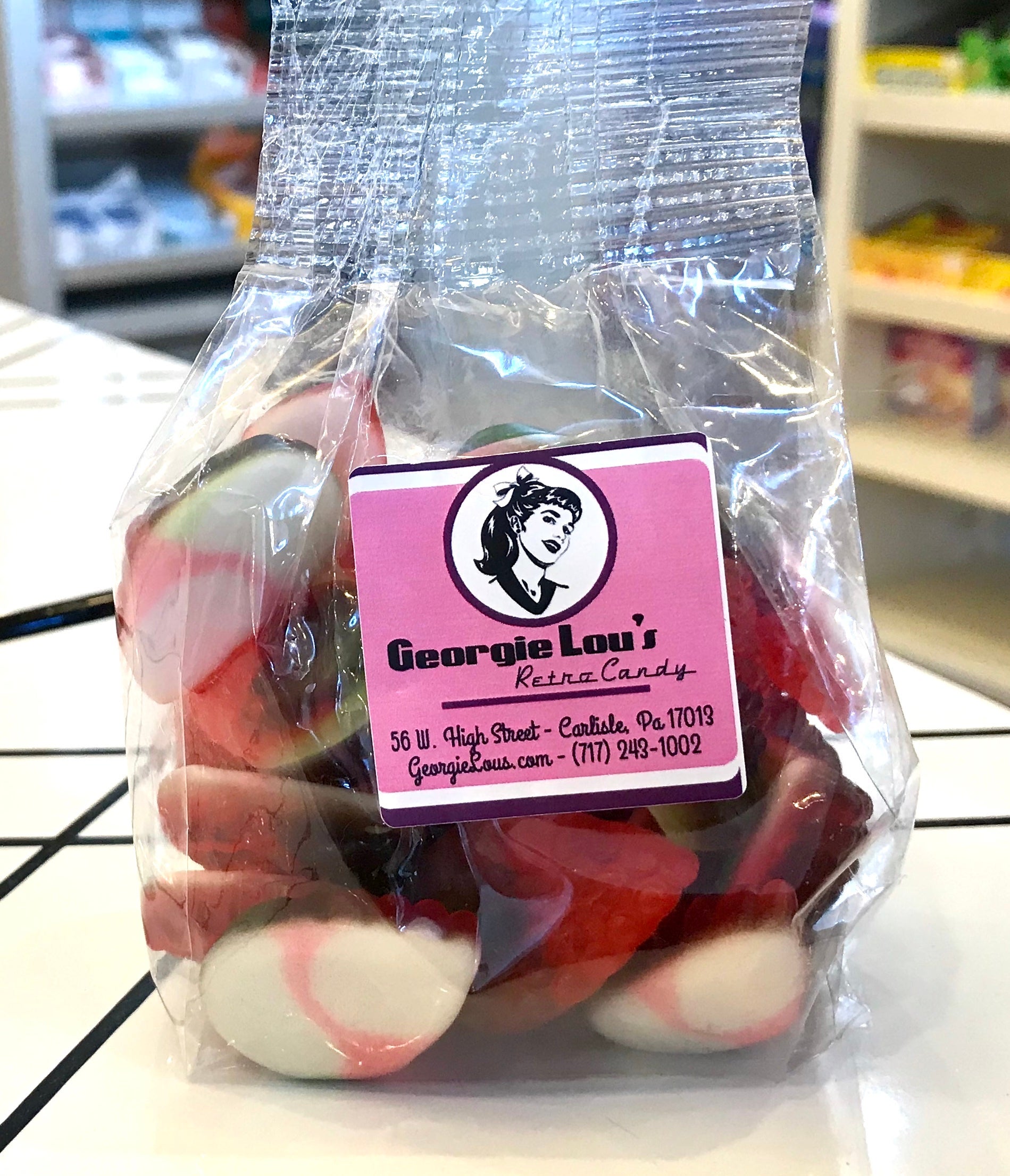 Kervan Gummallo Strawberries | Georgie Lou's Retro Candy