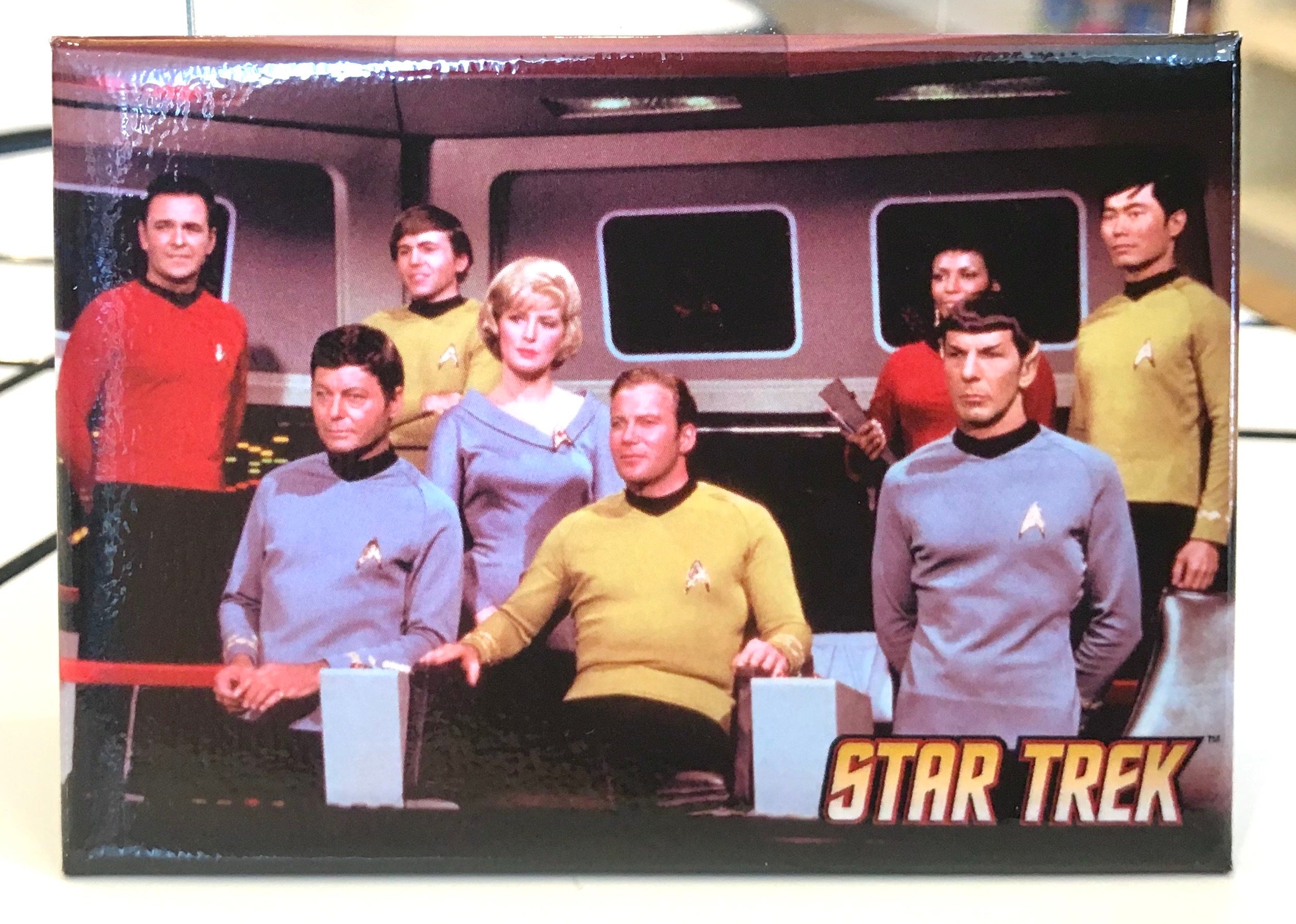 ATA Star Trek Original Series Cast Magnet | Georgie Lou's Retro Candy
