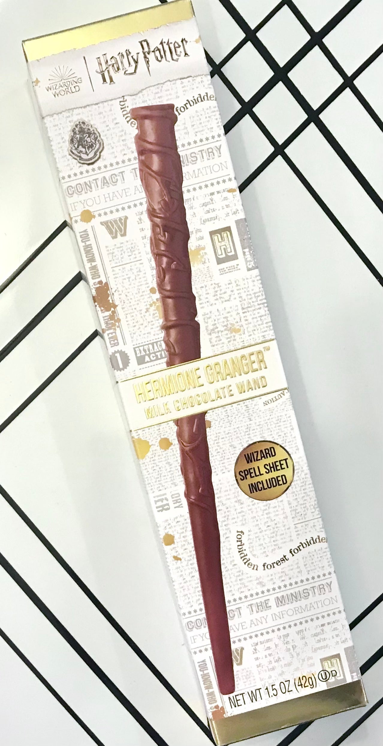 Jelly Belly Harry Potter Hermione Chocolate Wand | Georgie Lou's Retro ...