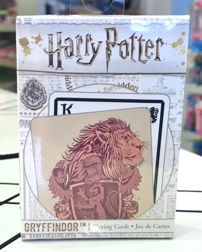 NMR Harry Potter Gryffindor Playing Cards | Georgie Lou's Retro Candy