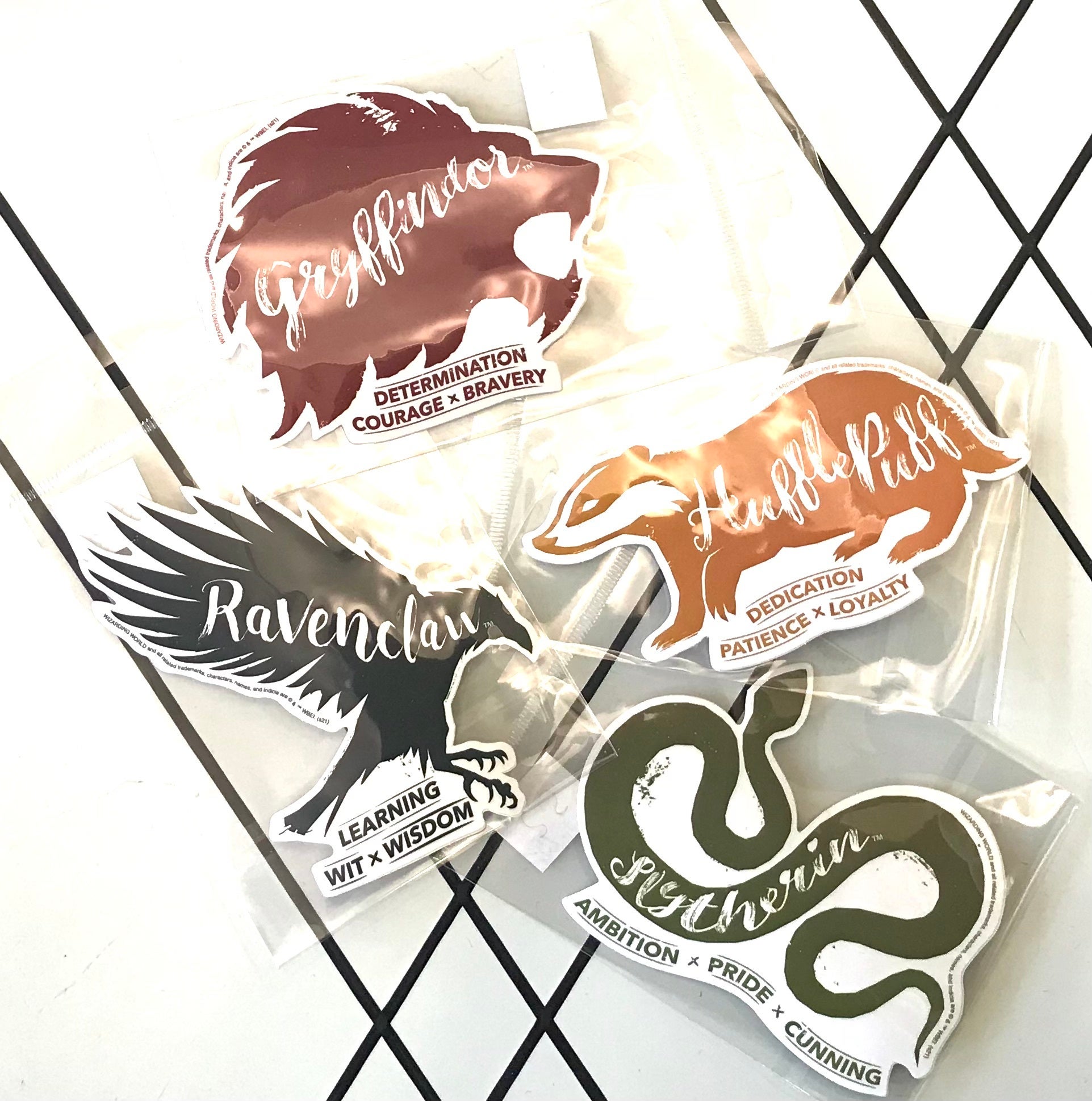 PH Harry Potter Hogwarts House Vinyl Decals—Choice | Georgie Lou's ...