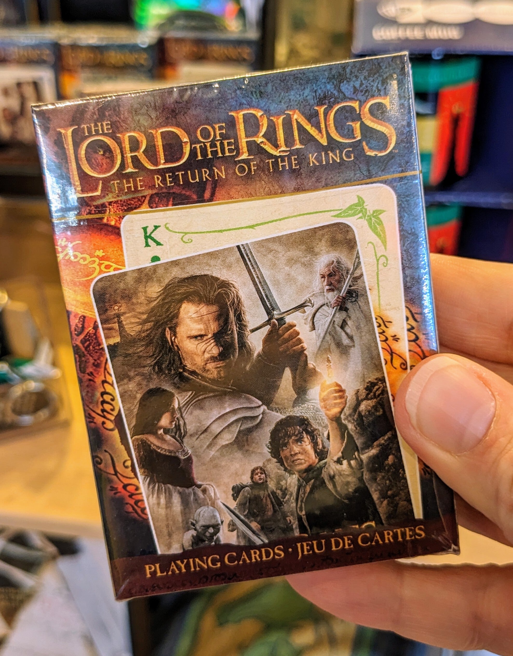 NMR The Lord of the Rings Return of the King Playing Cards | Georgie ...